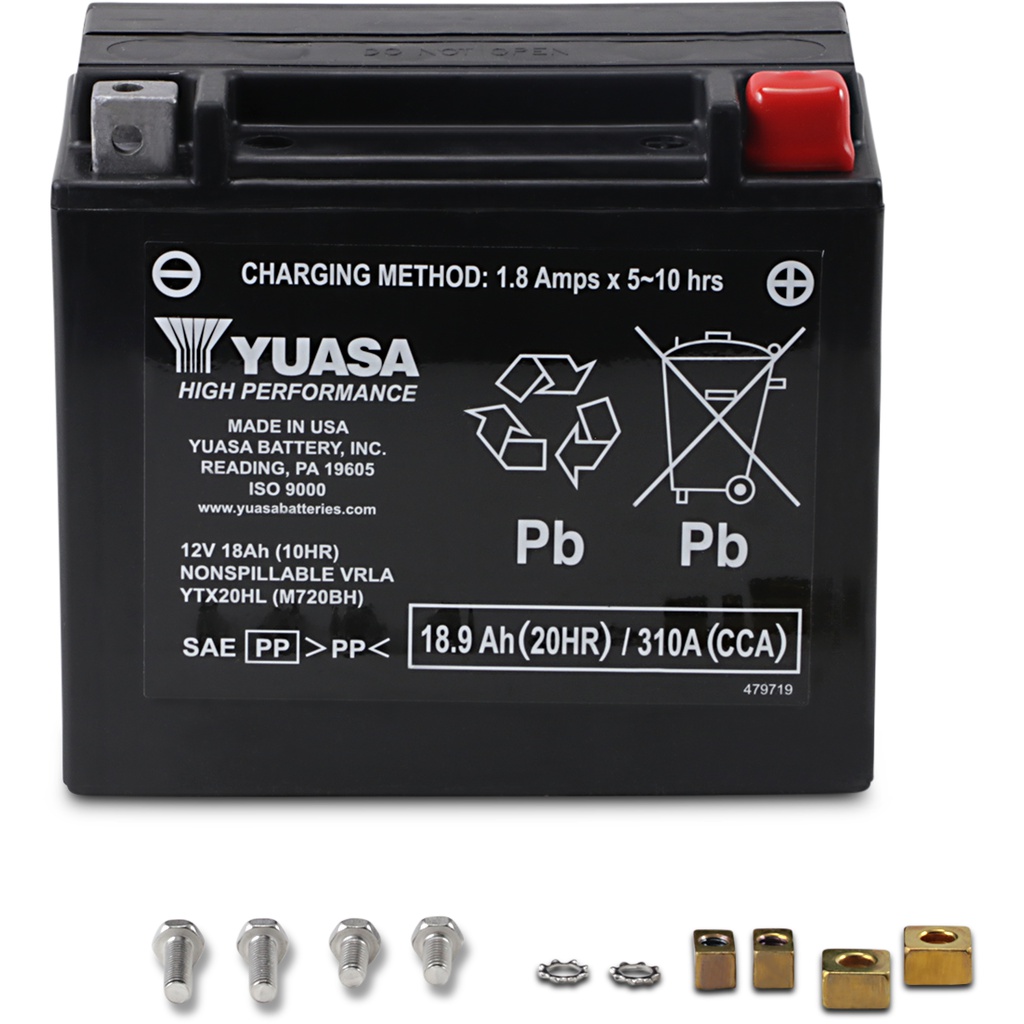 Yuasa High Performance Maintenance Free Battery - Parts Giant