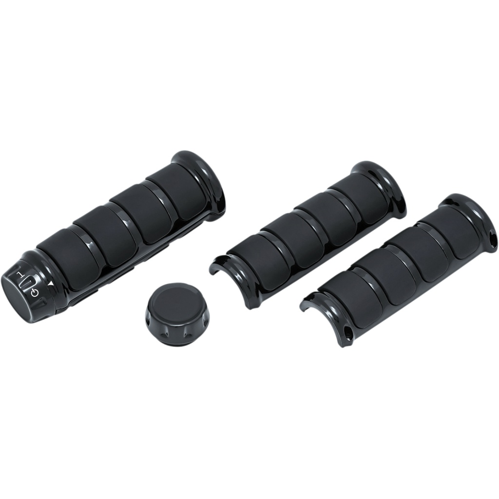 Kuryakyn Clamshell ISO Grips - Parts Giant