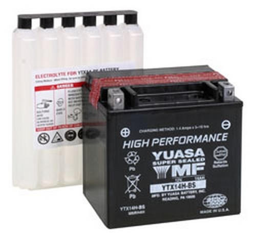 Yuasa High Performance Maintenance Free Battery - Parts Giant