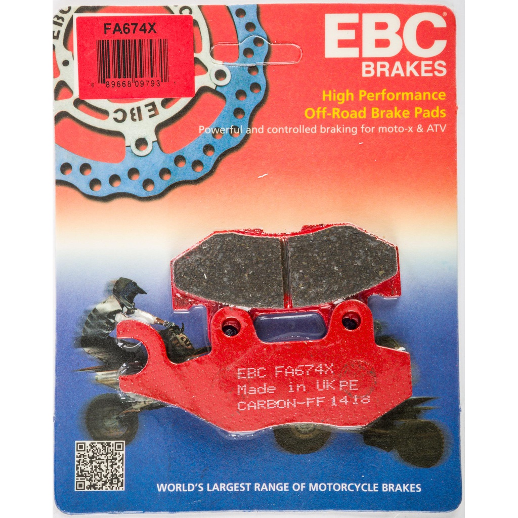EBC Carbon X Brake Pads - Parts Giant