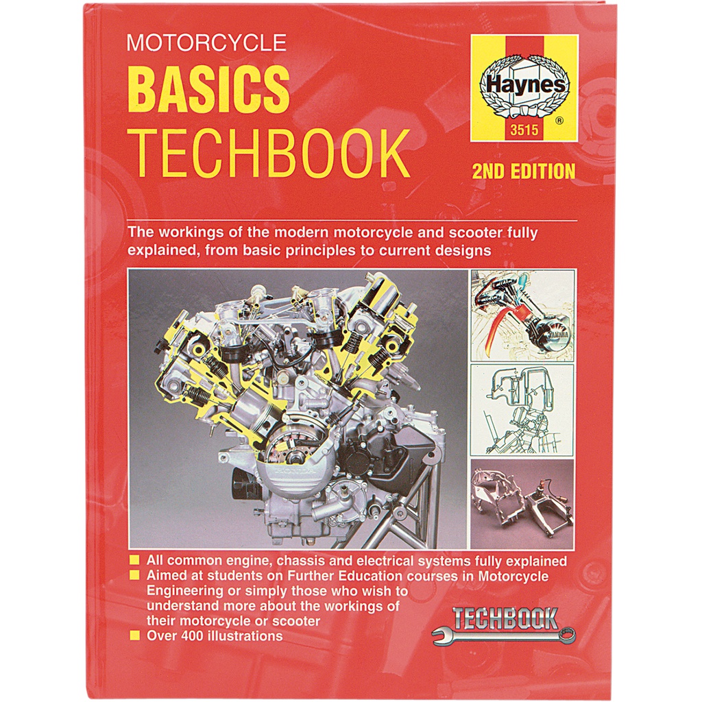 Haynes Motorcycle Repair Basics Techbook - Parts Giant