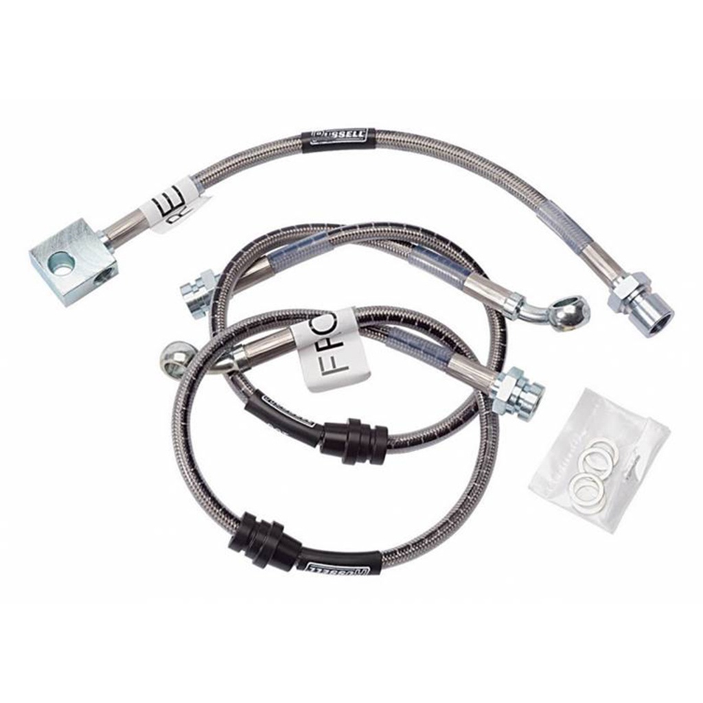 Russell Braided Stainless Brake Line Kit - Parts Giant