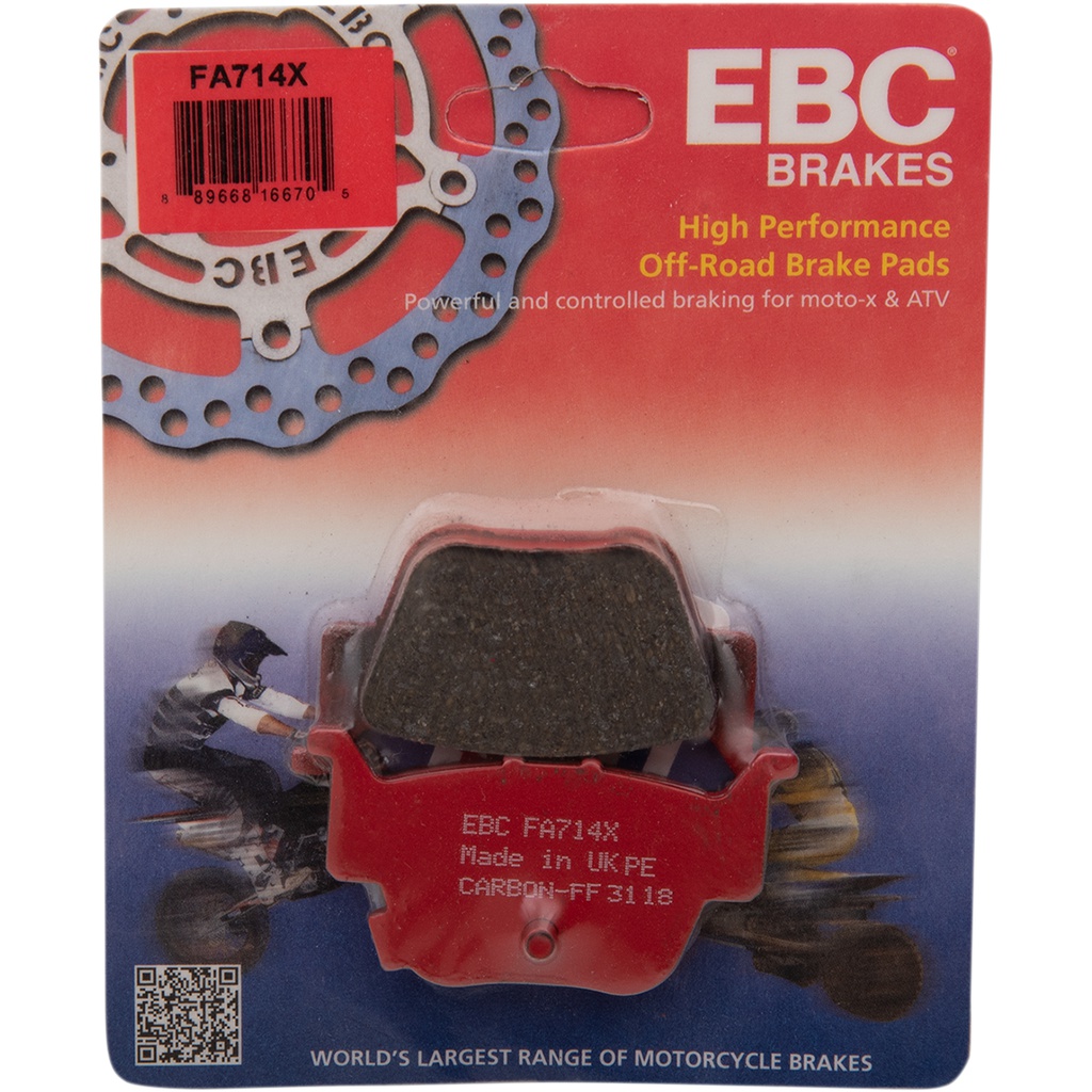 EBC Carbon X Brake Pads - Parts Giant