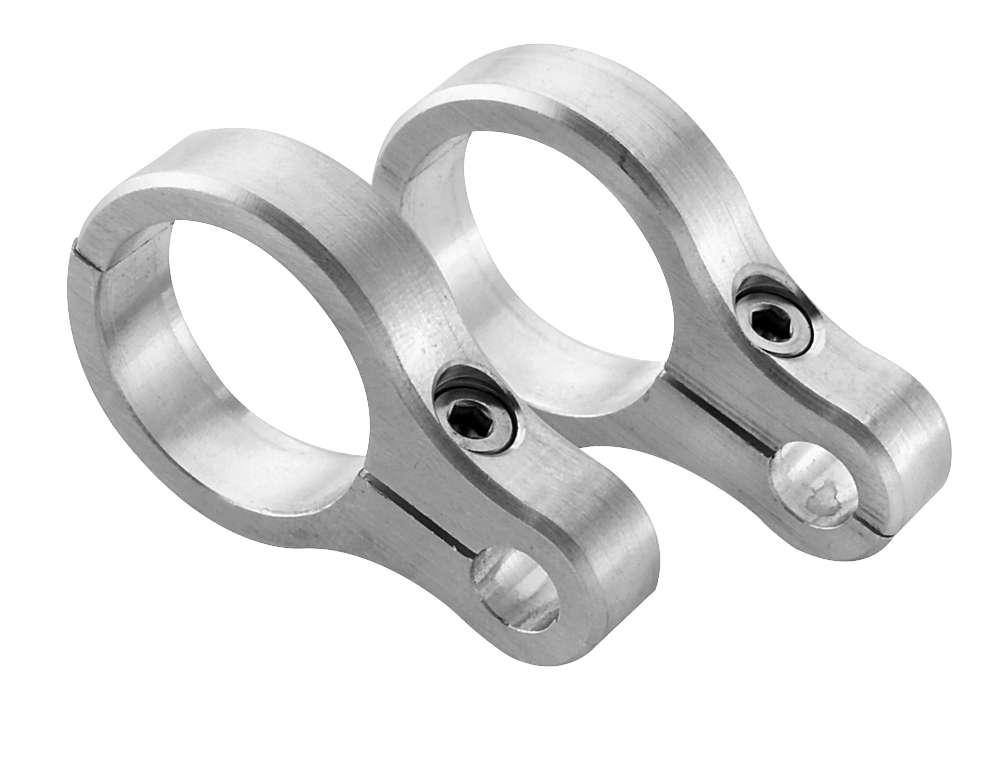 Lone Star Billet Brake Line Clamps 1" Mount - Parts Giant