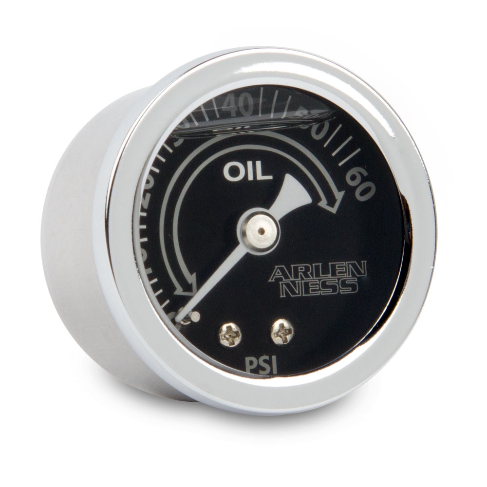 Arlen Ness Replacement Oil Pressure Gauge - Parts Giant