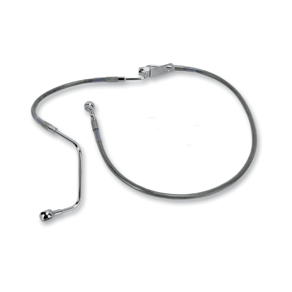 Drag Specialties Stainless Steel Braided Brake Line Kit - Parts Giant