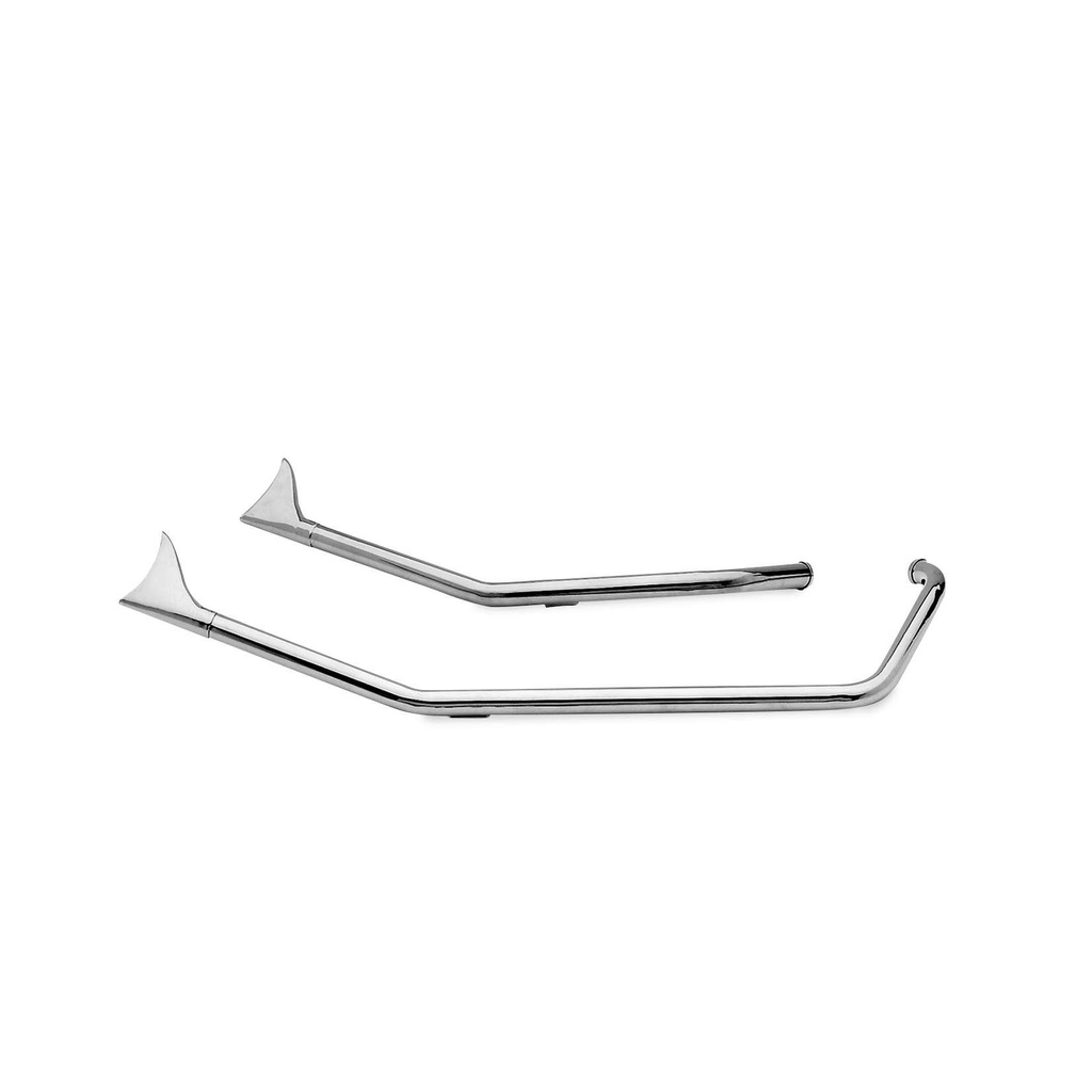 Paughco Upsweep Fishtail Exhaust System - Parts Giant