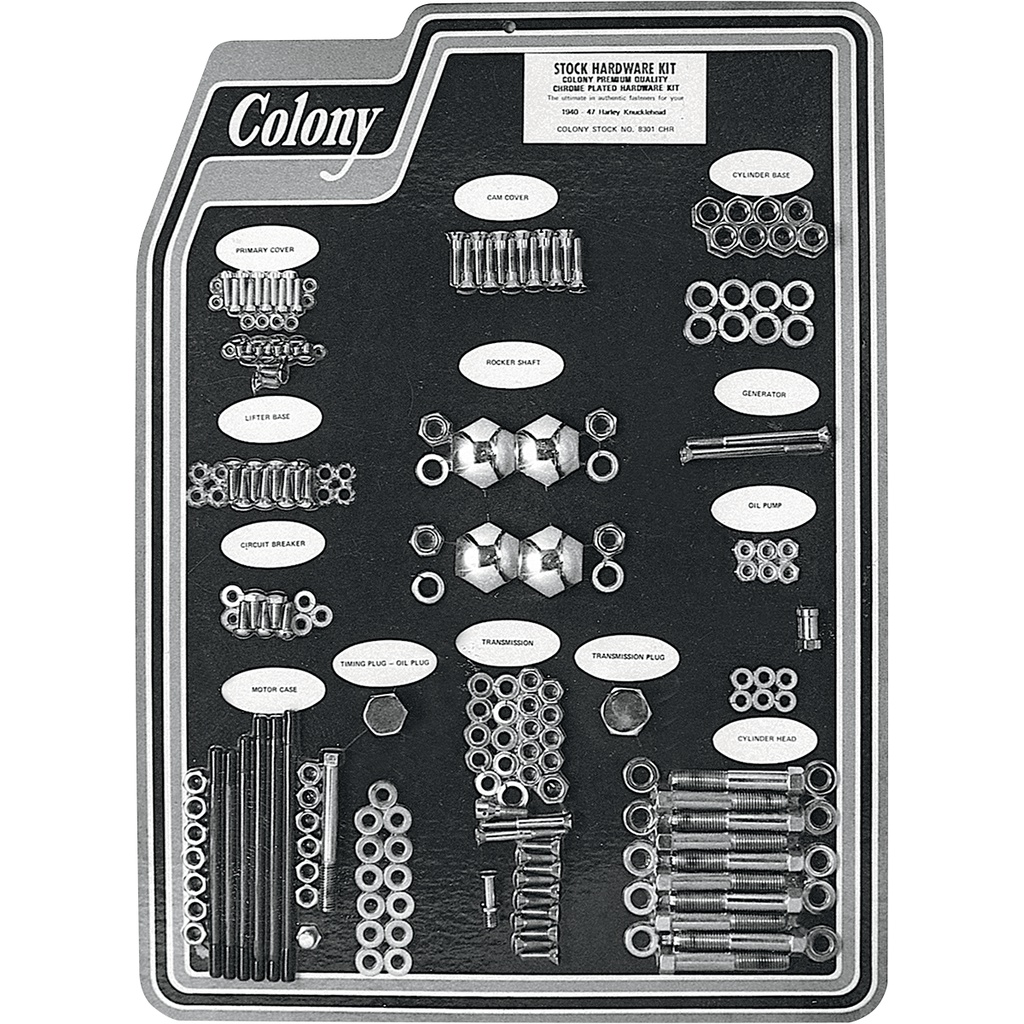 Colony Complete Engine Hardware Kit - Parts Giant