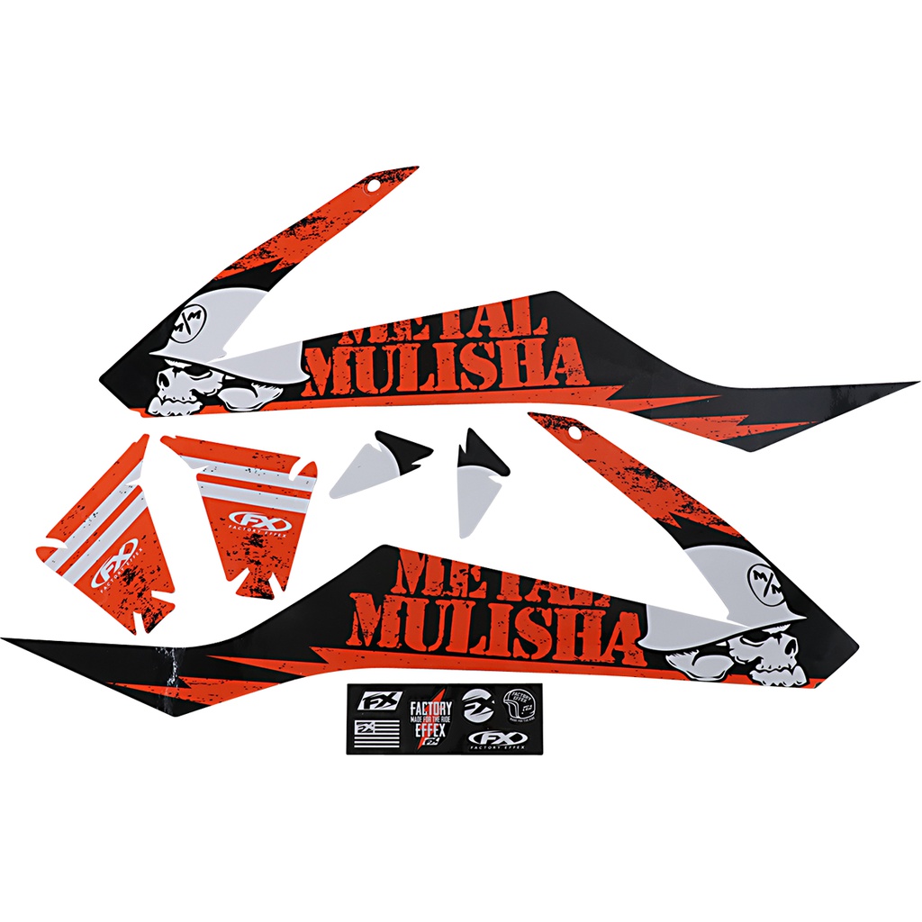 Factory Effex Metal Mulisha Custom Graphics Kit - Parts Giant