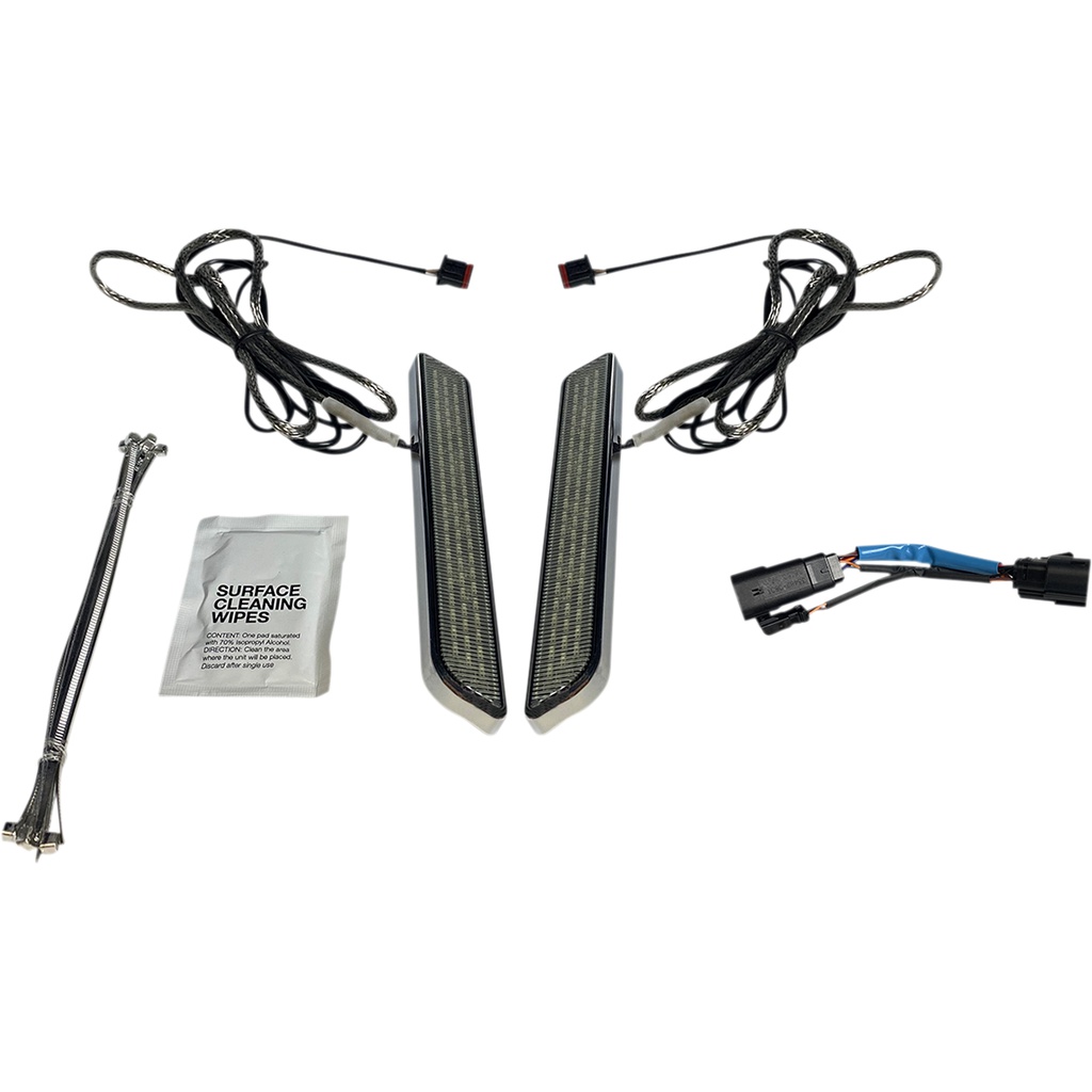 Custom Dynamics LED Fork Lights - Parts Giant