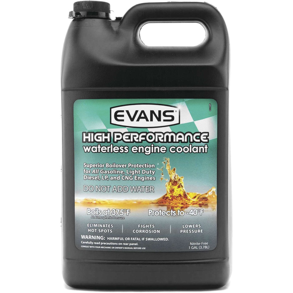 Evans Cooling High Performance Waterless Engine Coolant 1 Gallon ...