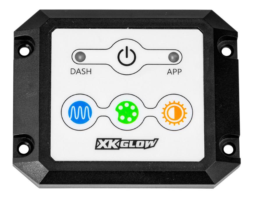 XK Glow XKChrome Dual Mode Dash Surface Mount Controller - Parts Giant