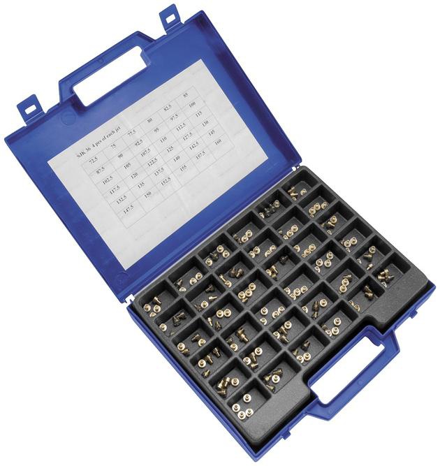 EBC Mikuni Slot Head Main Jet Assortment Kit - Parts Giant