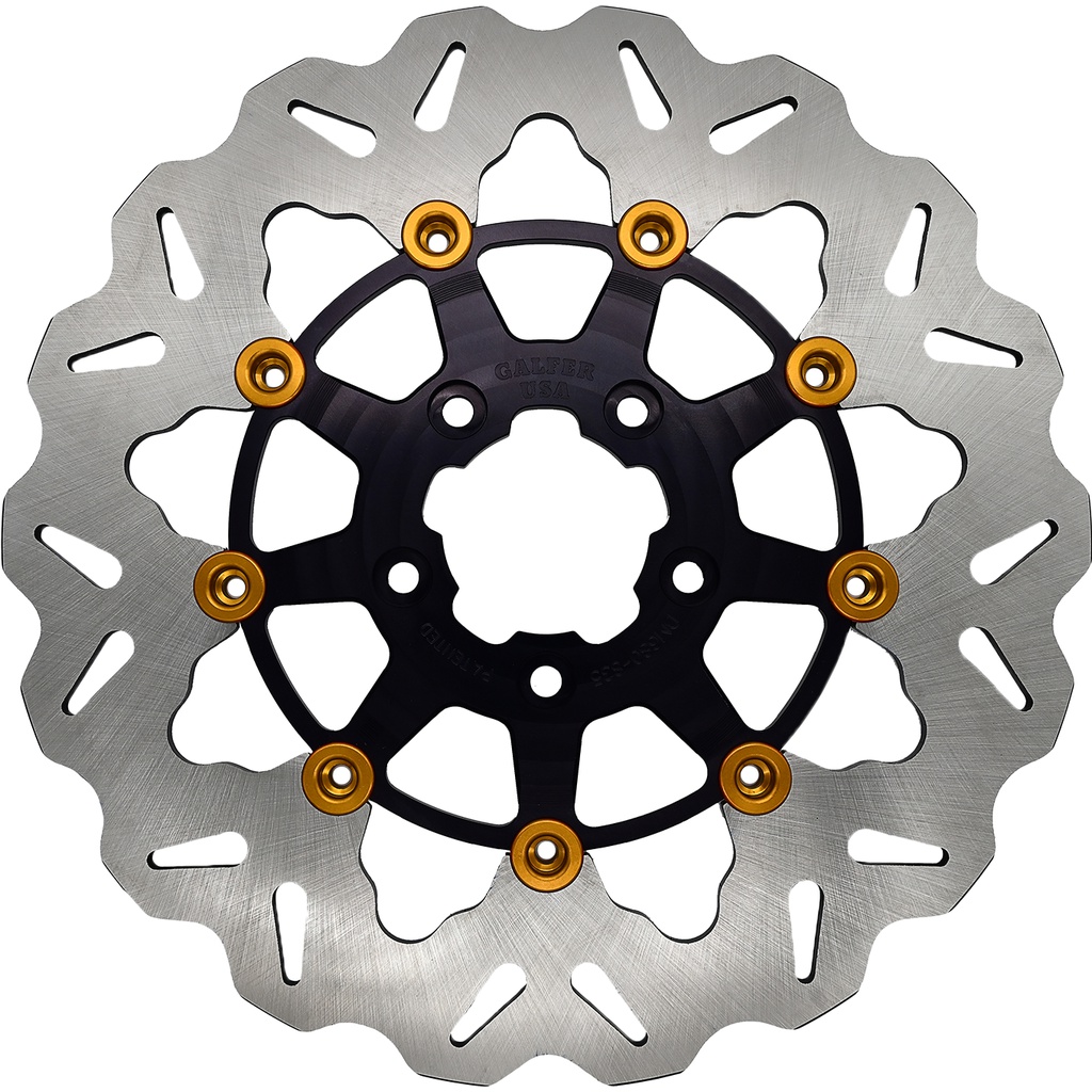 Galfer Wave Full-Floating Brake Rotor - Parts Giant