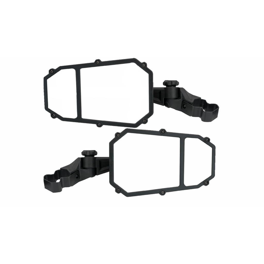 Moose Elite Series 2 UTV Side Mirrors With Dual Axis Breakaway Black ...