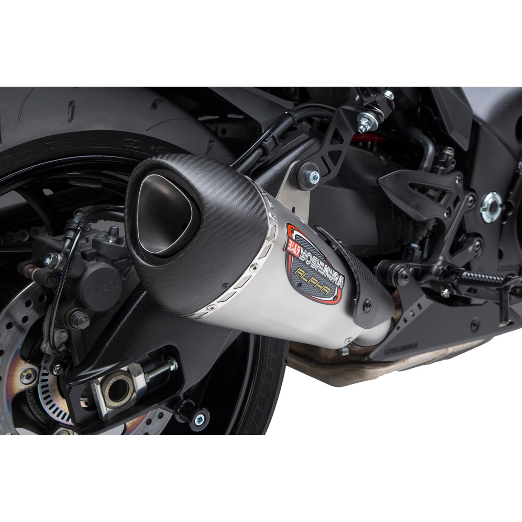 Yoshimura Alpha Street Series Works Slip-On Muffler - Parts Giant