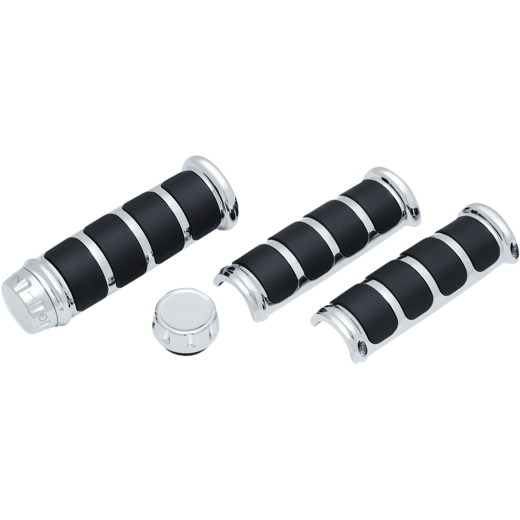 Kuryakyn Clamshell ISO Grips - Parts Giant