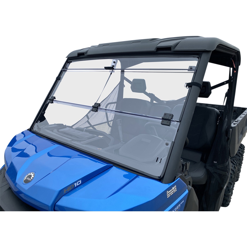Moose Full Folding UTV Windshield - Parts Giant