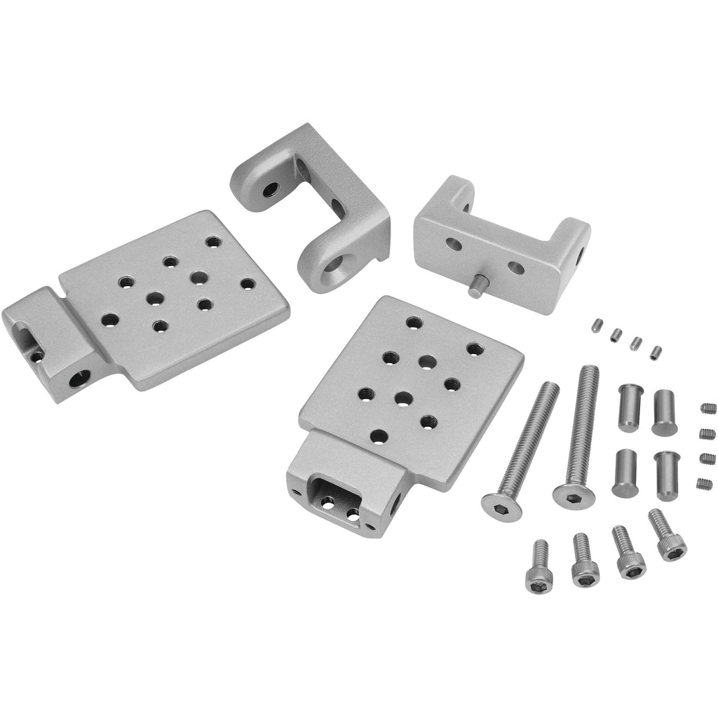 Show Chrome Passenger Floorboard Risers - Parts Giant