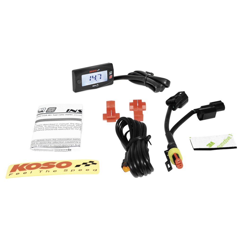 Koso Mini Air/Fuel Ratio Meter - Parts Giant