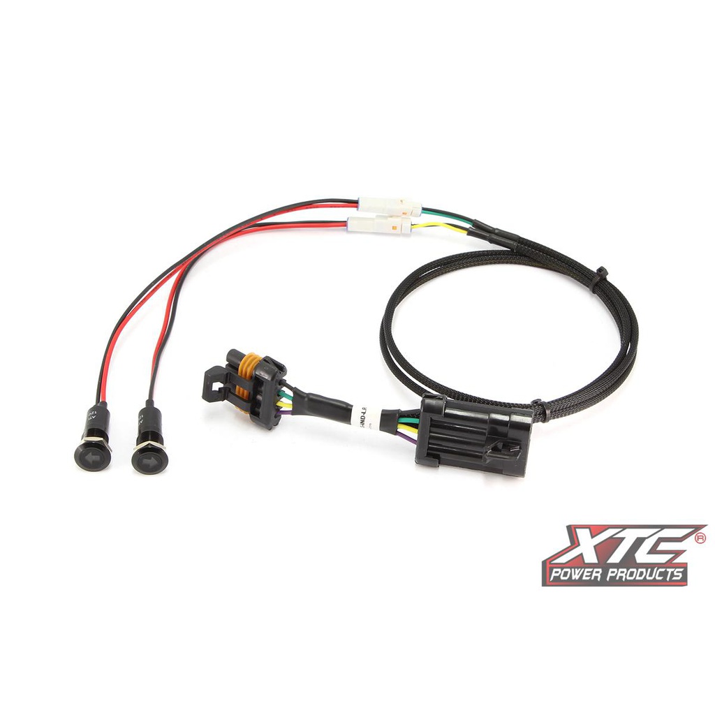 XTC Power LED Dash Panel Turn Signal Indicator Lights Green - Parts Giant