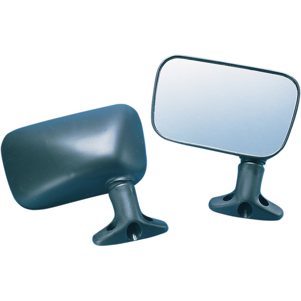 Parts Unlimited Snowmobile Rectangular Rear View Mirrors - Parts Giant