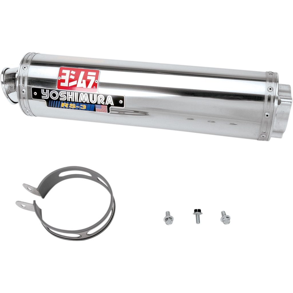 Yoshimura RS-3 Street Series Slip-On Exhaust - Parts Giant