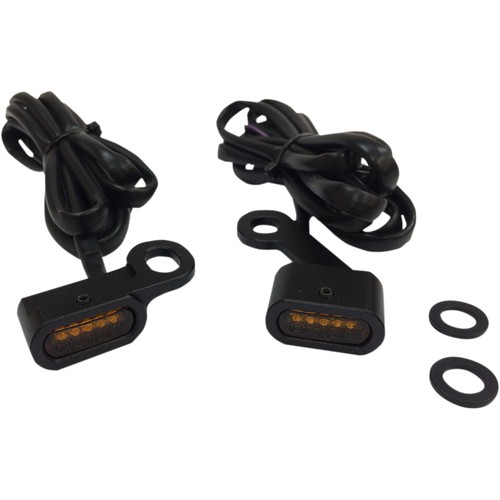 Drag Specialties LED Handlebar Marker Lights - Parts Giant