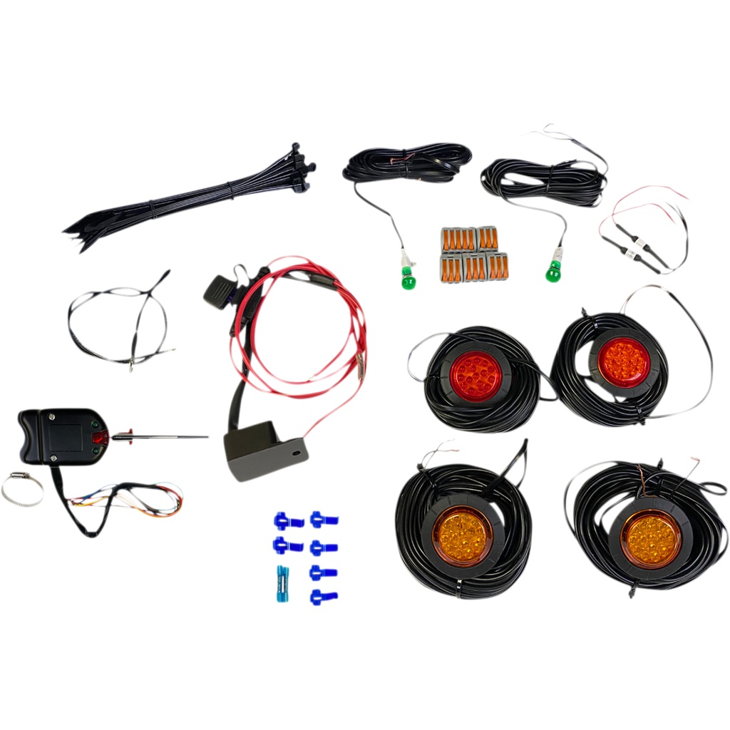 Custom Dynamics Universal LED Turn Signal Kit with Steering Column ...