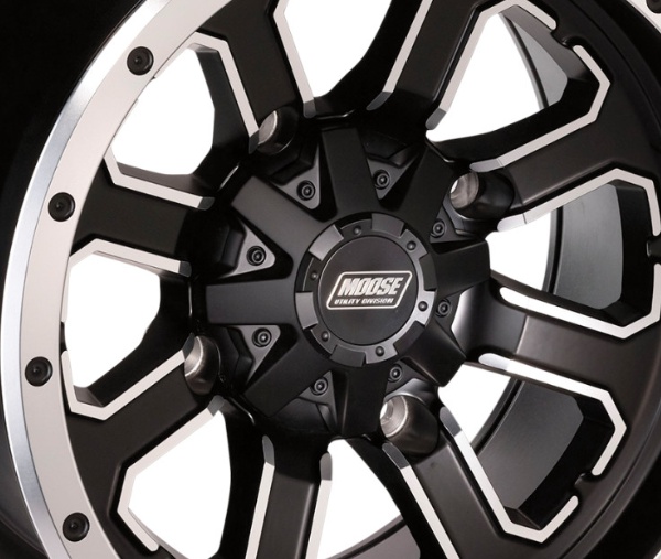 Moose 548X ATV/UTV Wheel Center Cap Black - Parts Giant