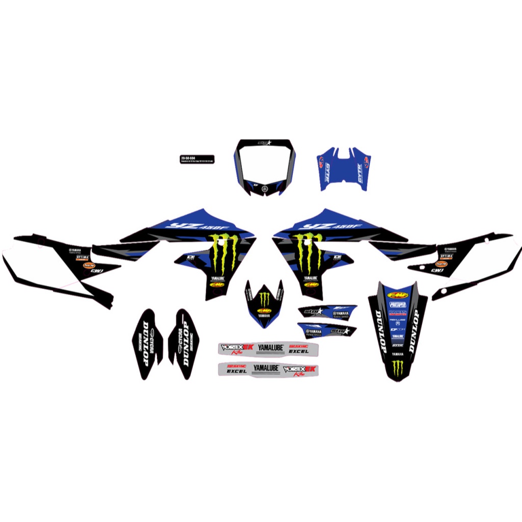 Dcor Race Graphics & Trim Kit - Parts Giant
