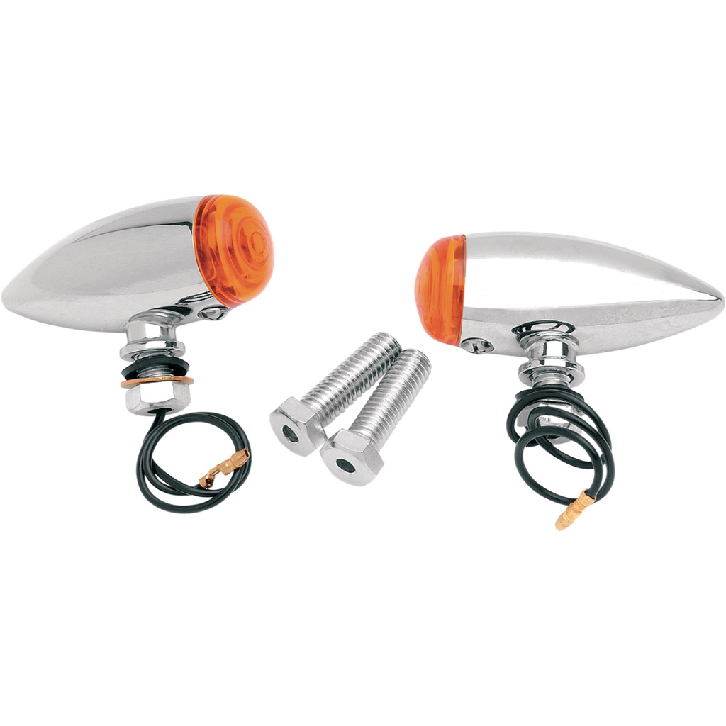 Pro-One Smooth Bullet Turn Signals - Parts Giant