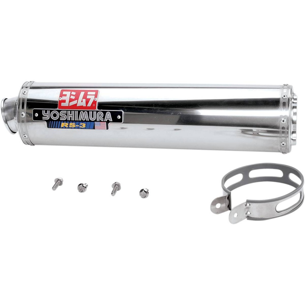 Yoshimura RS-3 Street Series Slip-On Exhaust - Parts Giant