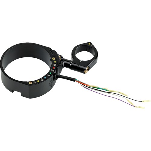 Joker Machine Fork Side Mount Speedometer Kit with LED Indicators ...