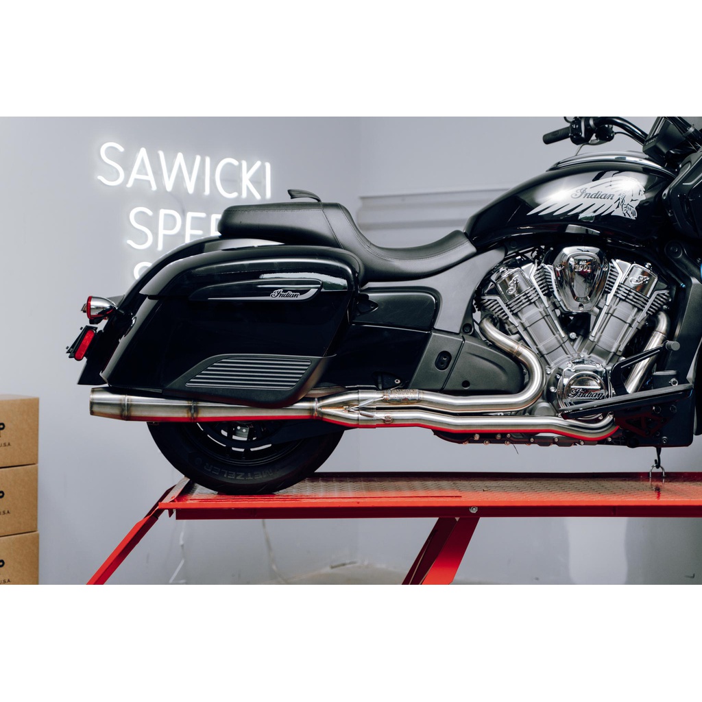 Sawicki Speed Shop 2-into-1 Full-Length Exhaust System - Parts Giant