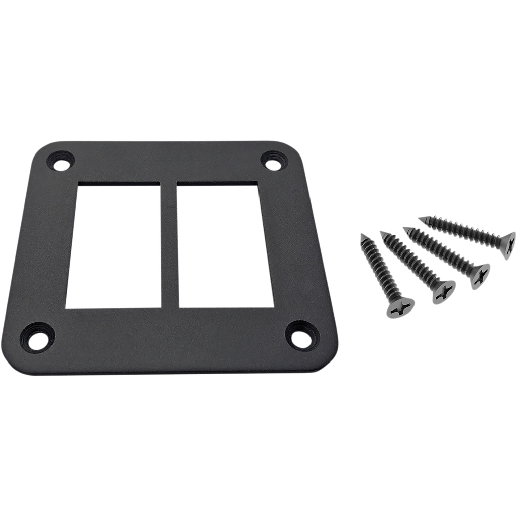 Moose Universal UTV 2-Switch Dash Plate Black - Parts Giant