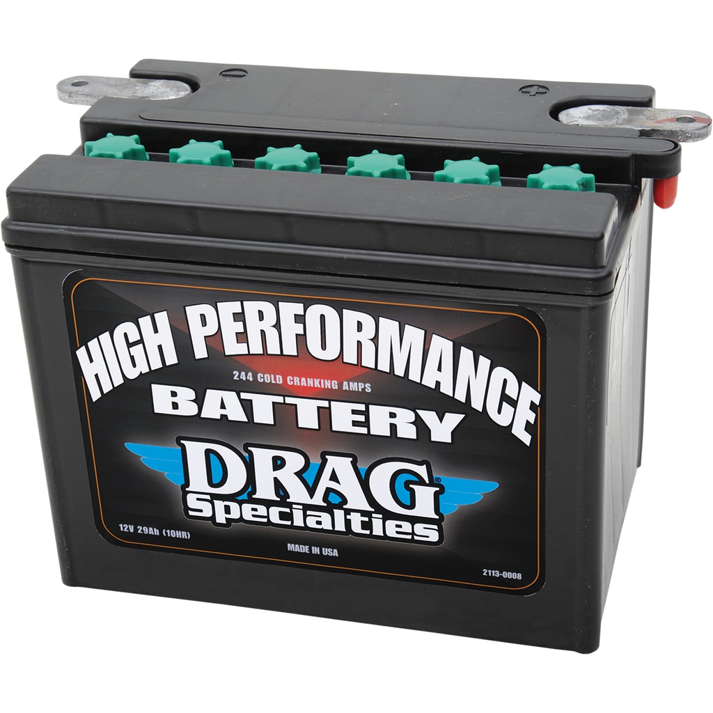 Drag Specialties High Performance Battery without Acid - Parts Giant