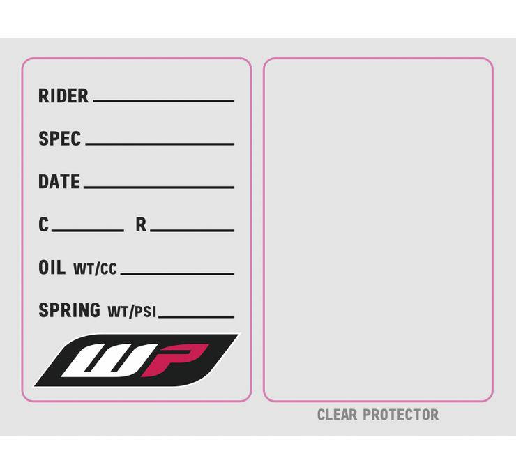 Factory Effex Suspension Spec Sticker - Parts Giant