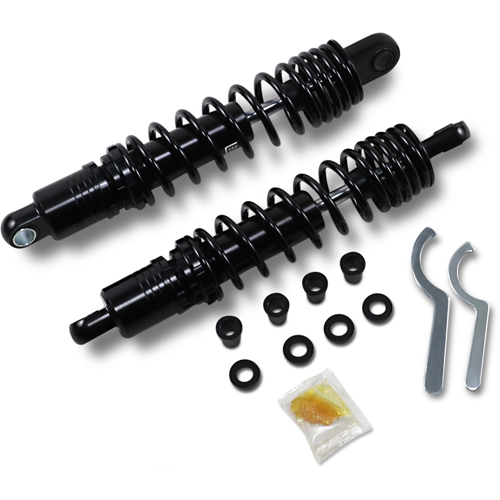 Drag Specialties Ride-Height Adjustable Shocks - Parts Giant