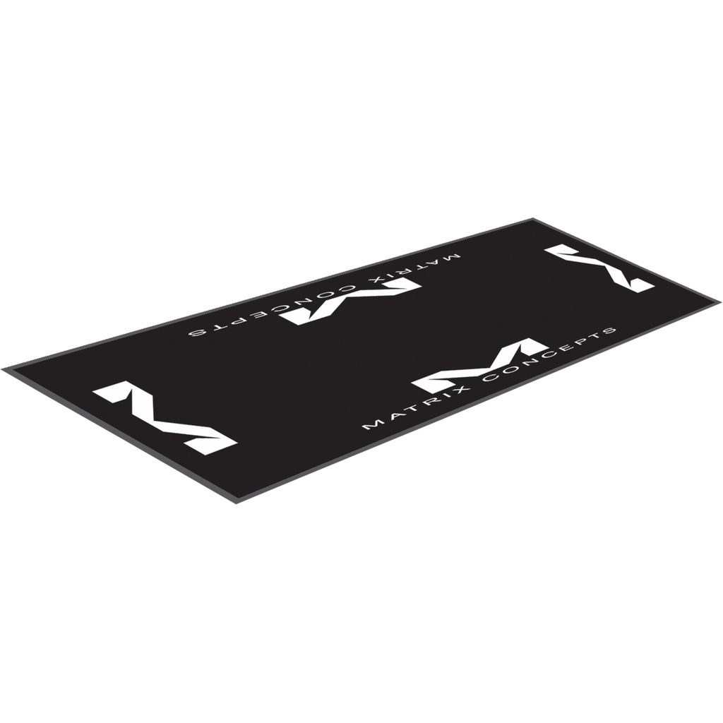 Matrix Concepts M80 Carpeted Floor Mat 48"L x 96"W Black/White - Parts ...