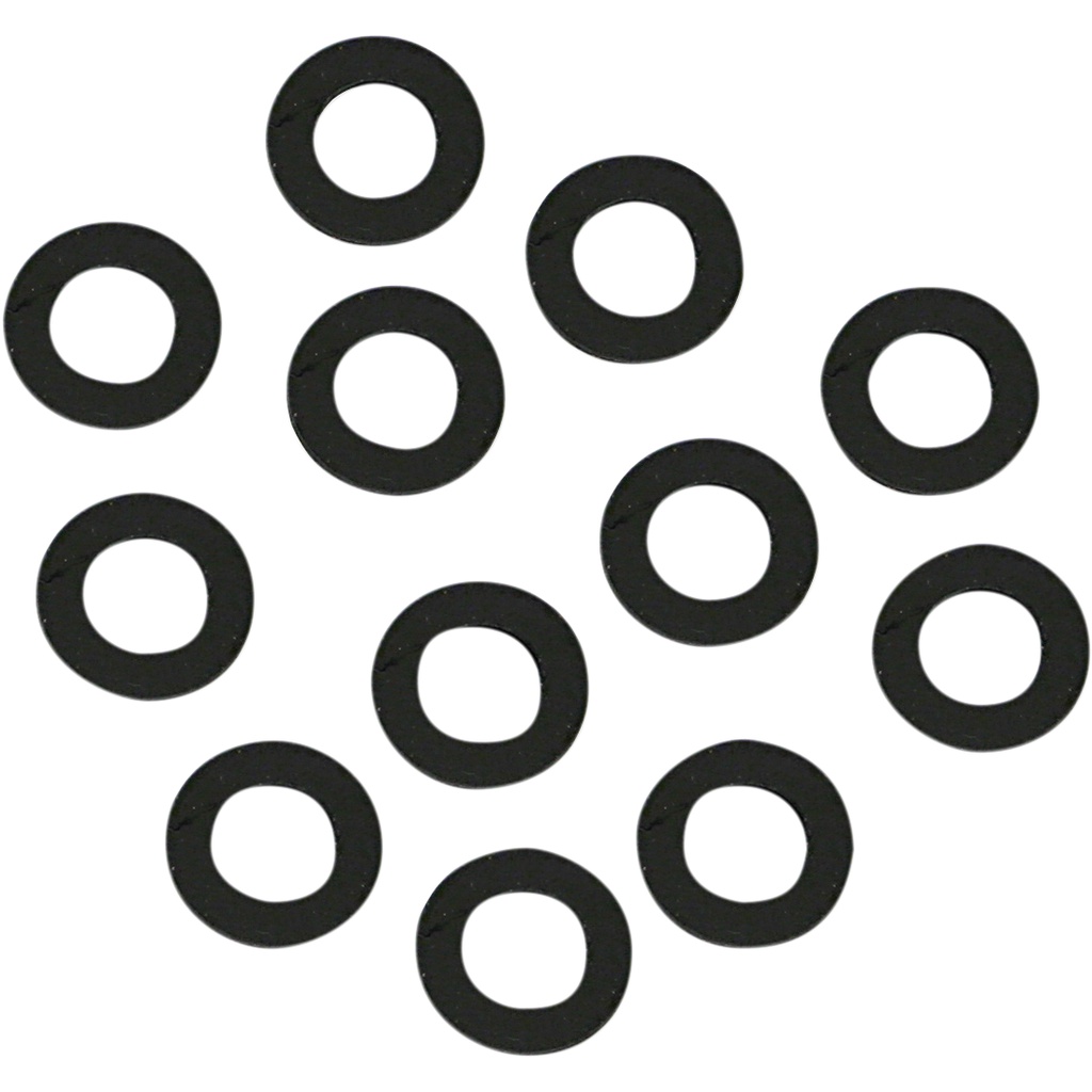 S&S Rocker Box Flat Rubber-Coated Washers - Parts Giant