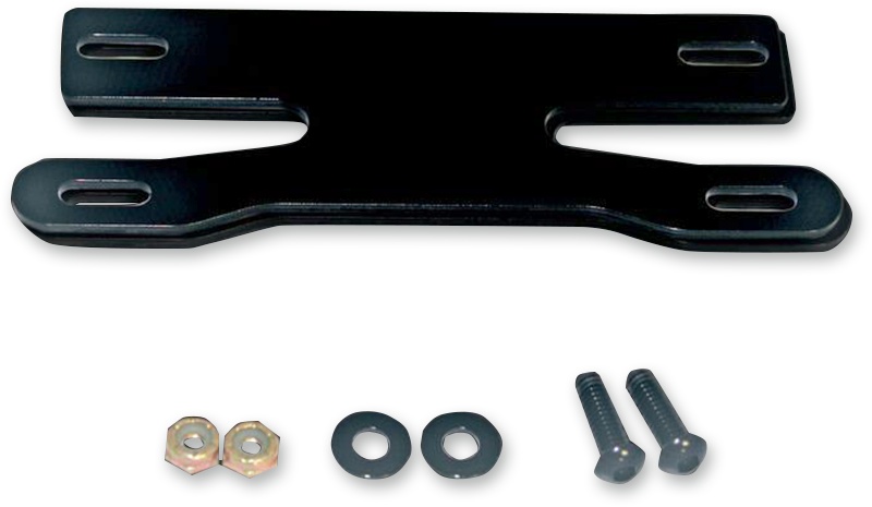 Custom Dynamics UTV Universal License Plate Mount Kit Black 4"x7 ...