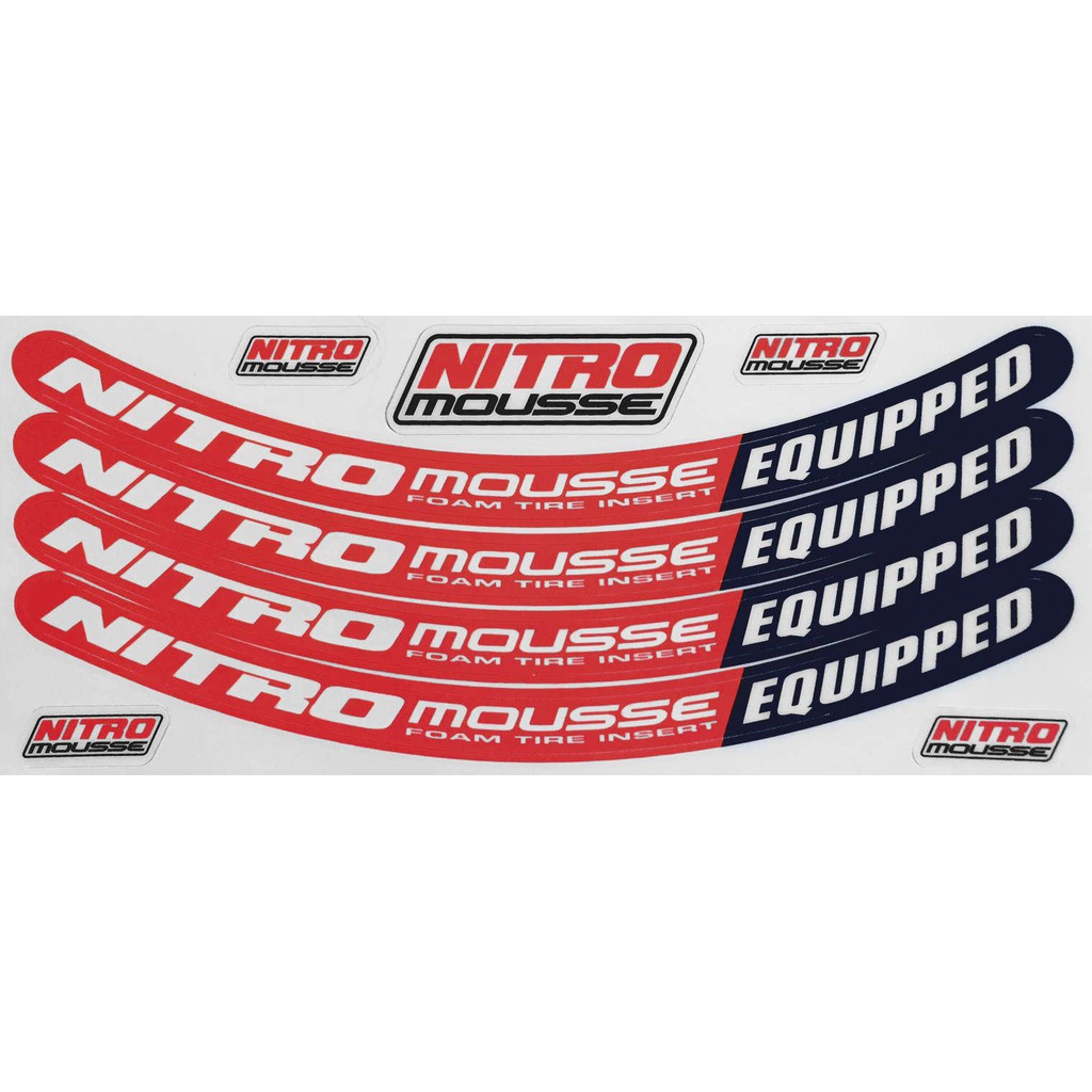 Nuetech Nitro Mousse Sticker Kit - Parts Giant