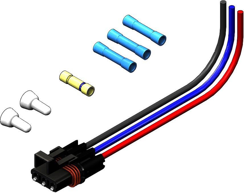 KFI 3-Pin Wire Harness - Parts Giant
