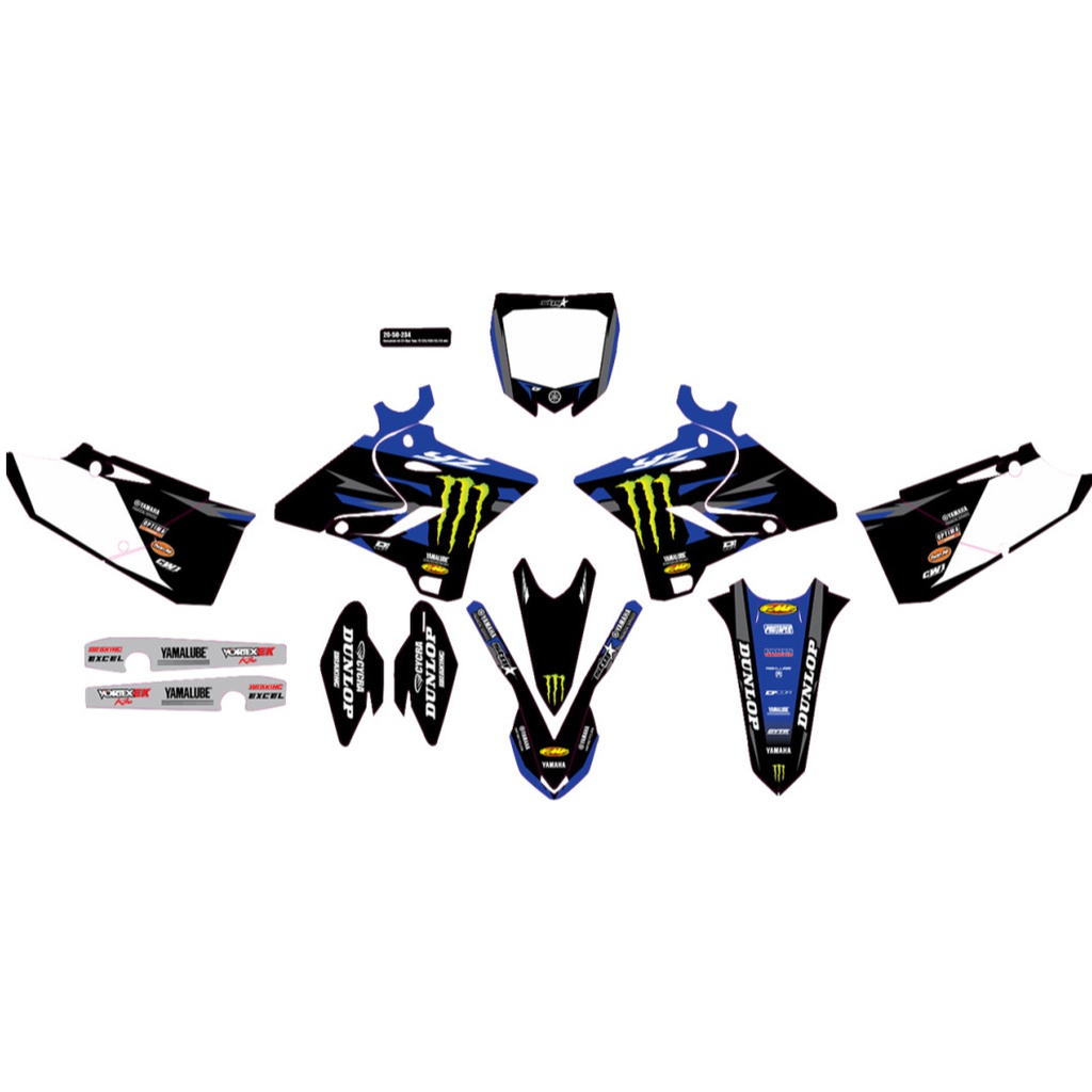 Dcor Race Graphics & Trim Kit - Parts Giant