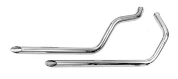 Paughco Slash Cut Drag Pipes Exhaust System - Parts Giant