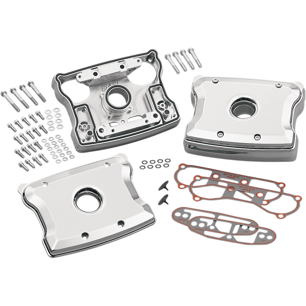 S&S Billet Rocker Box Cover Kit - Parts Giant