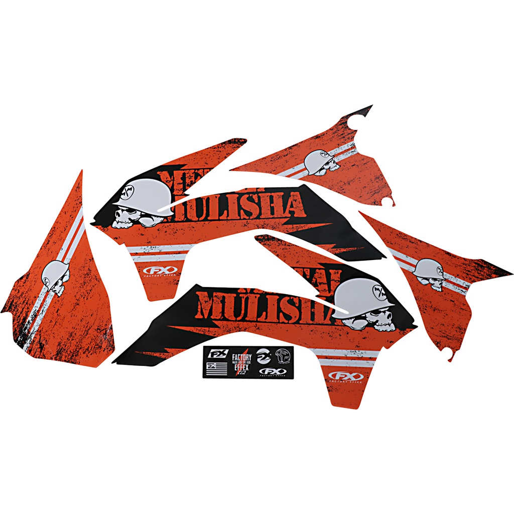 Factory Effex Metal Mulisha Custom Graphics Kit - Parts Giant