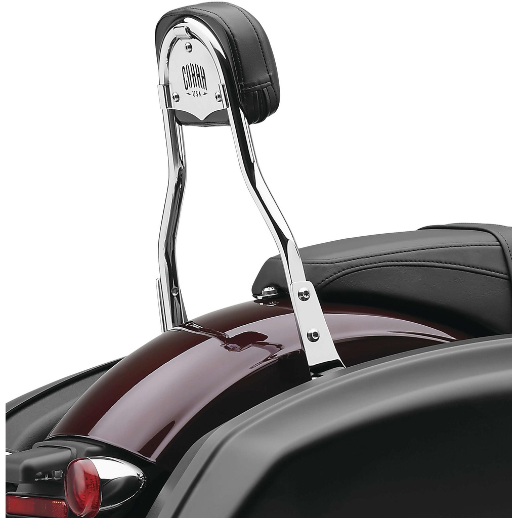 Cobra Detachable Round Passenger Backrest - Parts Giant