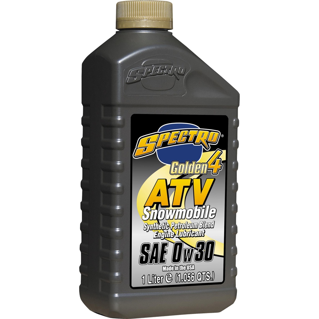 Spectro Golden 4 ATV/UTV/Snowmobile Semi-Synthetic Motor Oil - Parts Giant